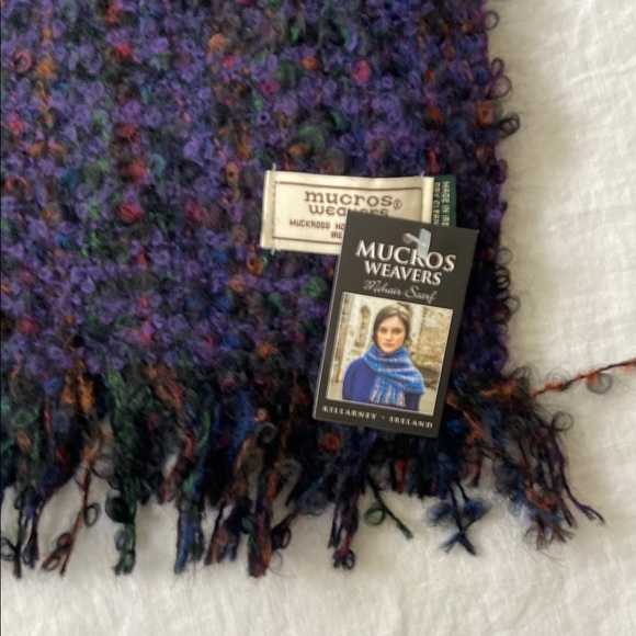 Mucros | Accessories | Nwt Mucros Weavers 0 Mohair Scarf | Poshmark